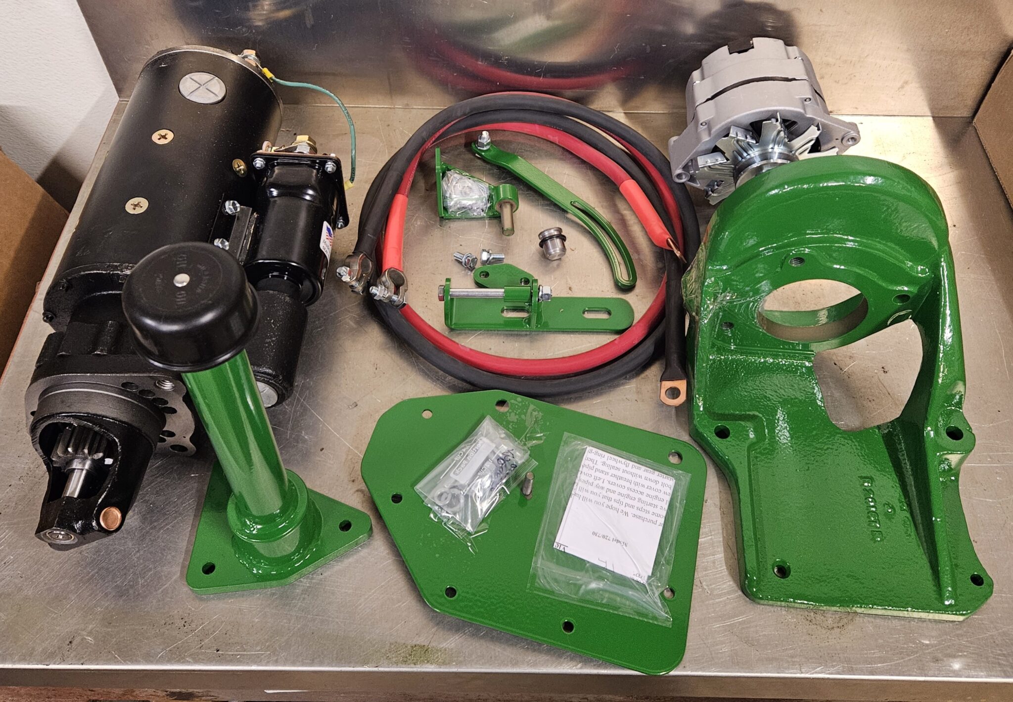 70 720 730 12V ELECTRIC START CONVERSION KIT | - Shumaker Tractor