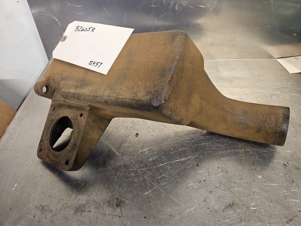 B2605R RADIATOR INLET PIPE | B2605R - Shumaker Tractor