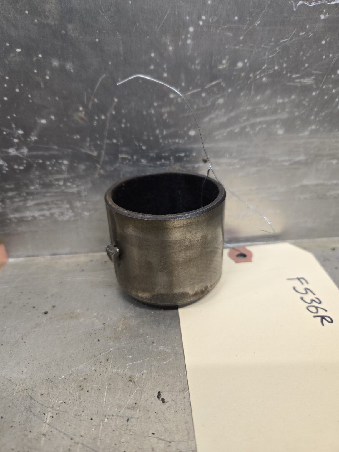 F536R G EXHAUST VALVE CUP | F536R - Shumaker Tractor